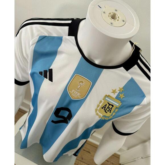 adidas | Shirts | 222 Adidas World Cup 3 Star Argentina Alvarez M ...